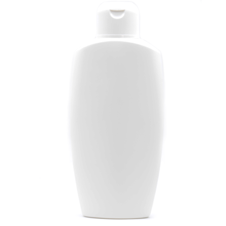 botella pe con tapon de bisagra 400ml