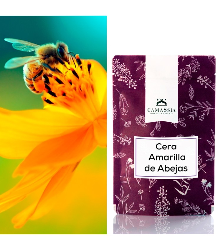 Comprar cera amarilla de abejas para cosmética casera