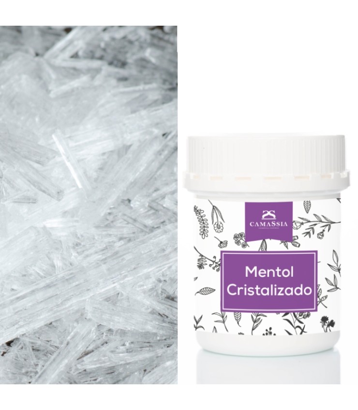Comprar Mentol cristalizado, Mentha Arvensis en cristales